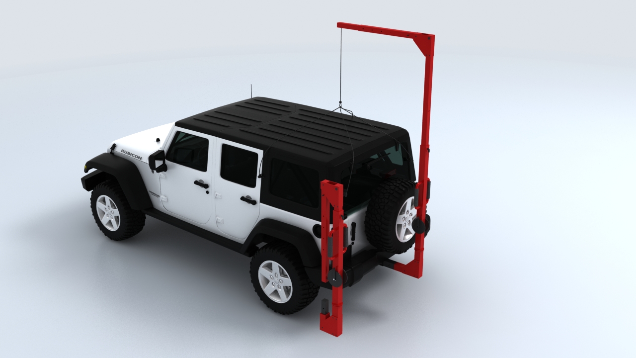 Hardtop Hitch Lift - Invention Assistant